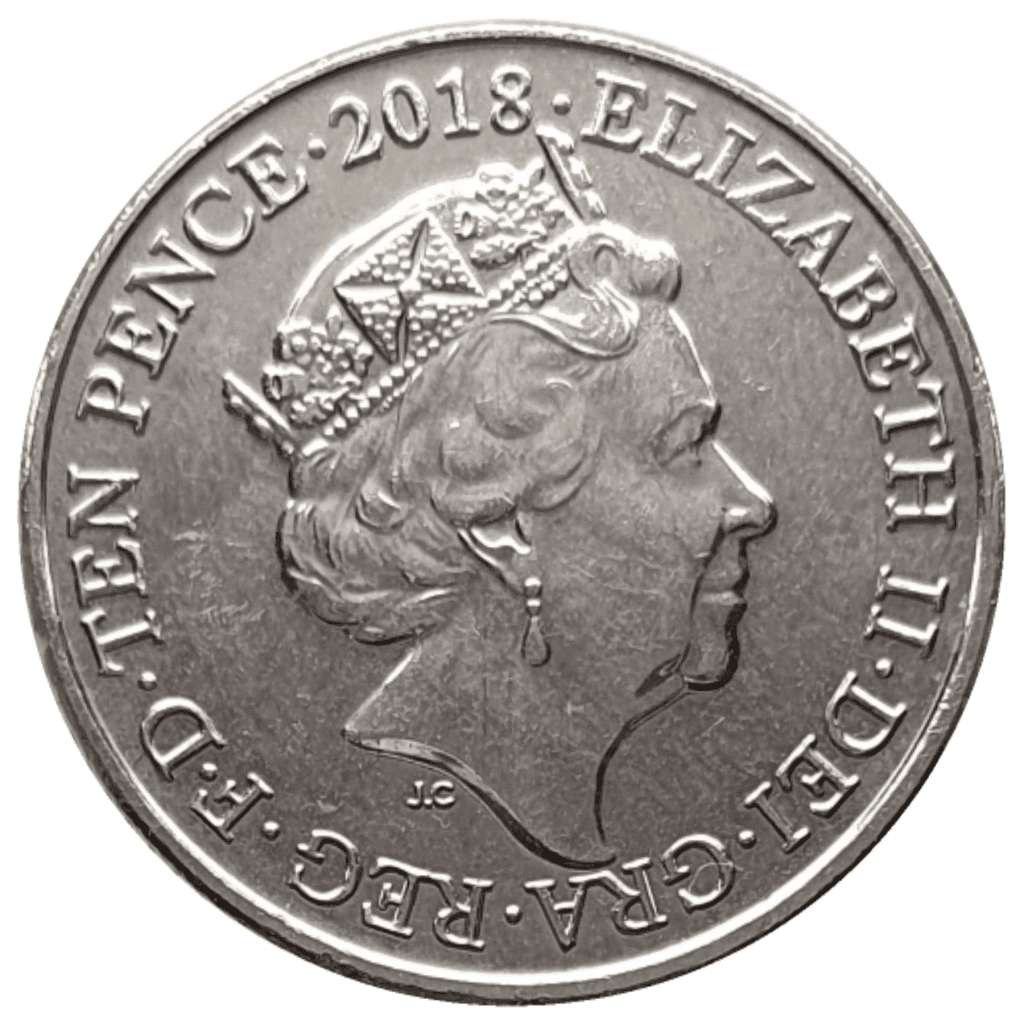 10 pence 2018 Letter A for Angel of The North | Silverhammer Coin Auctions